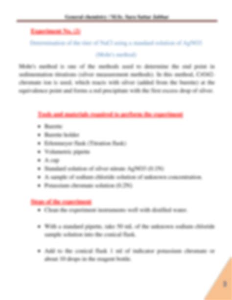 Solution Determine The Concentration Of The Acetic Acid Solution Ch3cooh By Titrating It With