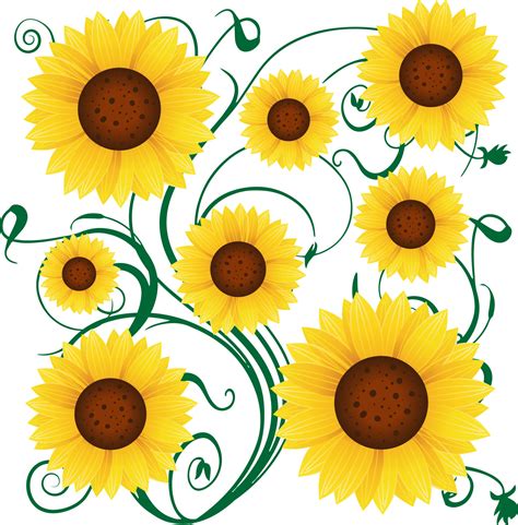 Sunflower Pattern Background 9468367 Vector Art At Vecteezy Sunflower Pattern Background 9468367 Vector Art At Vecteezy