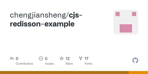 Github Chengjianshengcjs Redisson Example