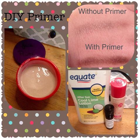 Makeup Madness Diy Face Primer