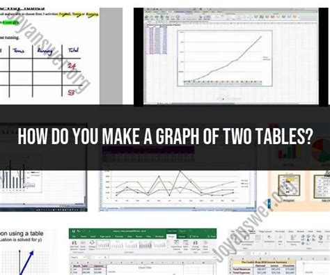 Creating A Graph Of Two Tables Data Visualization JoyAnswer Org