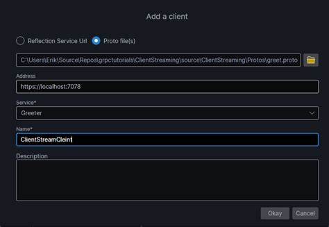 Cnet Grpc Service With Client Streaming Grpc Tutorials