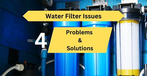 4 water filter problems and how to fix them in dubai