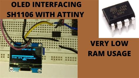 Progress Bar Animation Oled With Arduino Attiny85 Youtube
