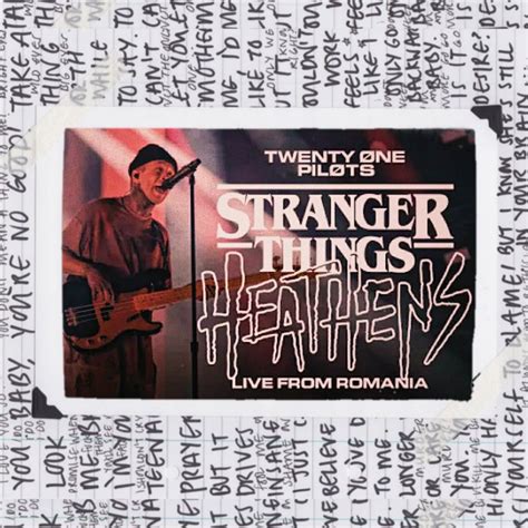 Twenty One Pilots Heathens Stranger Things Remix Fanmade Album