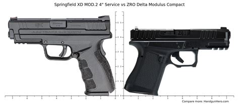 Springfield Xd Mod2 4 Service Vs Zro Delta Modulus Compact Size