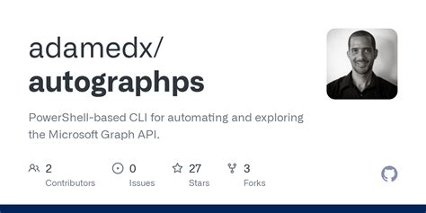 github adamedx autographps powershell based cli for automating and