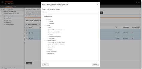 Engagement Manager Client Communications On Cloud Audit Suite Thomson Reuters