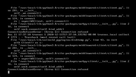 middlewared setting up plugins failover python 3 8 exited signal 11