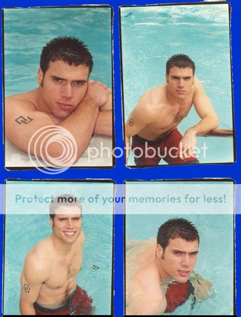 Joshua Morrows Cock Outline In Swim Trunks Lpsg