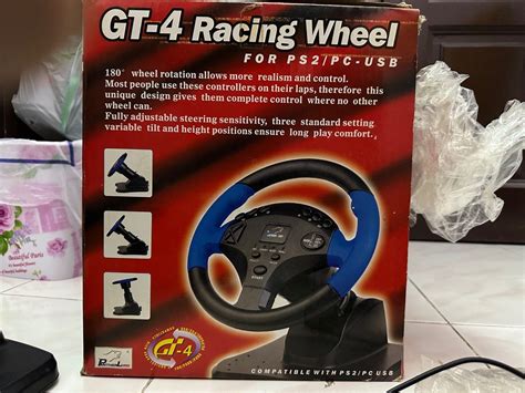 Steering Wheel Ps1 Ps2 And Pc Video Gaming Gaming Accessories