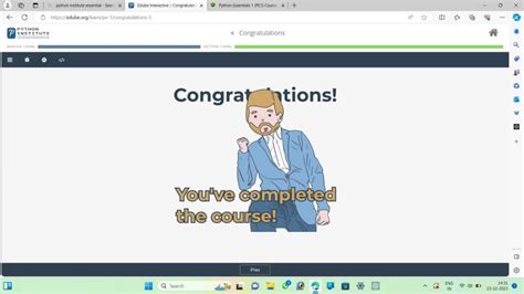 Rajeev R On Linkedin Successfully Completed Python Beginner Course
