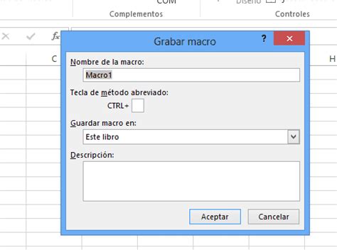 Como Crear Tu Propia Macro En Excel Paso A Paso