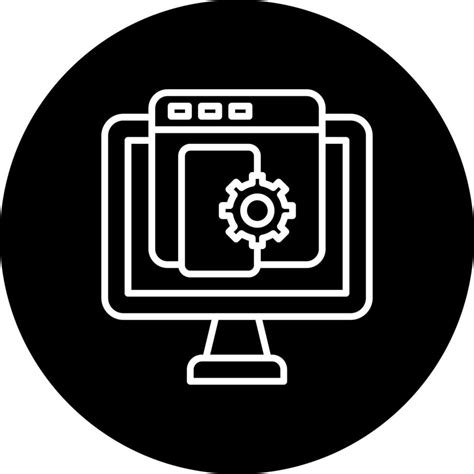 Software Development Vector Icon Style 22552525 Vector Art At Vecteezy