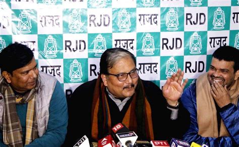 Rjd Mp Manoj Kumar Jha Addresses A Press Conference