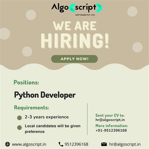 algoscript software pvt ltd on linkedin connections location workfromoffice salary
