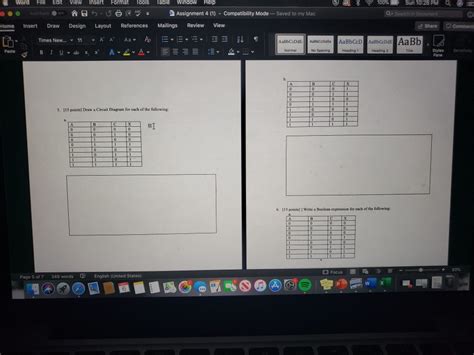 Solved Window Help File Edit View Insert Format Tools Table Chegg Com