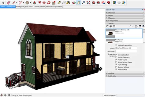 Creating Scenes Sketchup Help Create Scenes In Sketchup