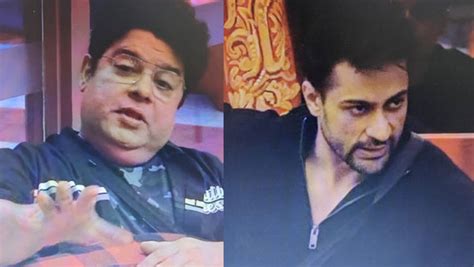 Bigg Boss 16 Sajid Khan And Shalin Bhanot Lock Horns Filmmaker Warns