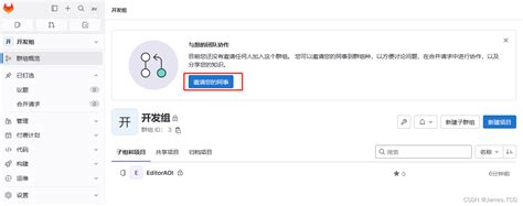 Gitlab群组及项目仓库搭建