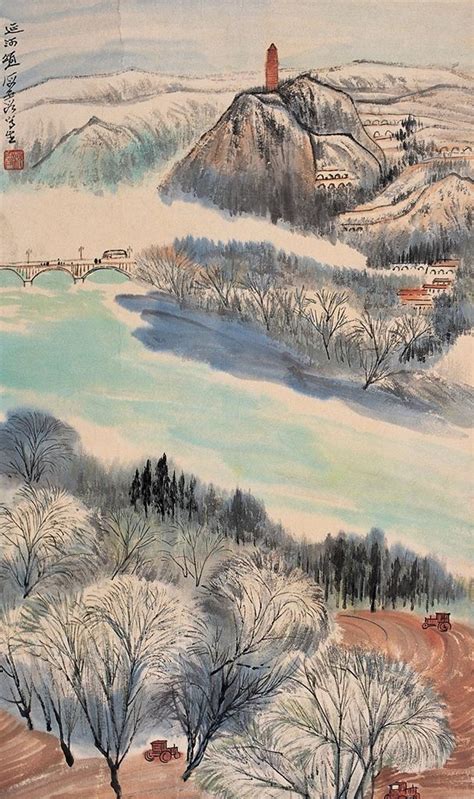 唯美彩墨江山如畫迷人的風景 每日頭條