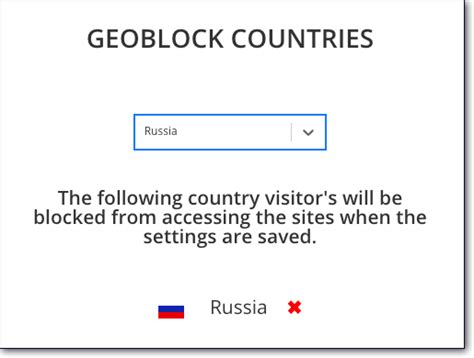 How To Block A Country In WordPress Geoblocking Methods MalCare