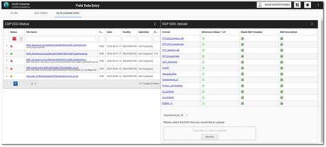 Equis Geotech Dashboard Field Data Entry