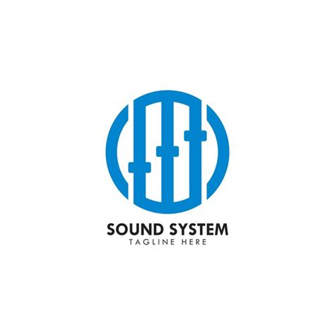 premium vector sound system volume control icon vector illustration
