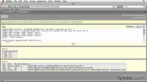 How To Update A Table With A Trigger When Using Sqlite 3 Php Wonderhowto