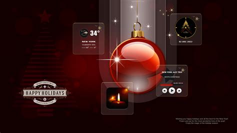 Christmas Suite For Rainmeter By Adni18 On Deviantart