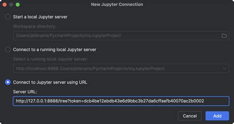 Manage Jupyter Notebook Servers Dataspell Documentation