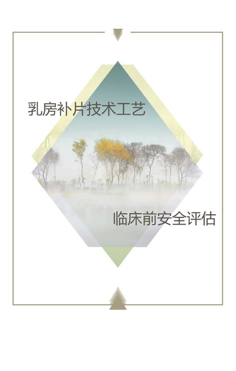 乳房补片技术工艺和临床前安全评估