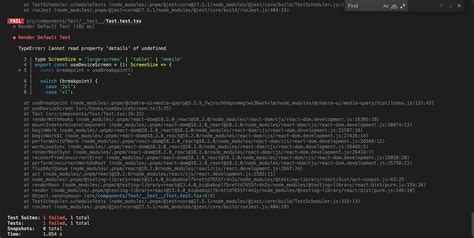 UseBreakpoint Hook Cannot Read Property Details Of Undefined When Run