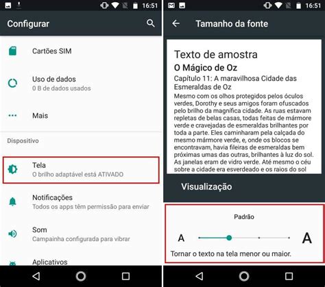 Como Aumentar O Tamanho Da Fonte No Android Olhar Digital