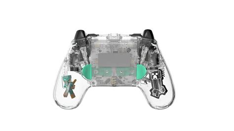 Pdp Realmz™ Wireless Controller Minecraft Steve Diamond Print