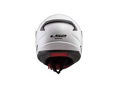 Мотошлем LS2 FF353 Rapid Single Mono Gloss White L купить в Киеве ...