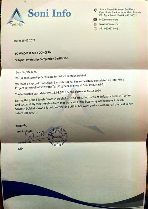 Sakshi Dobhal On Linkedin Thrilled To Announce The Successful Completion Of My 6 Months Software