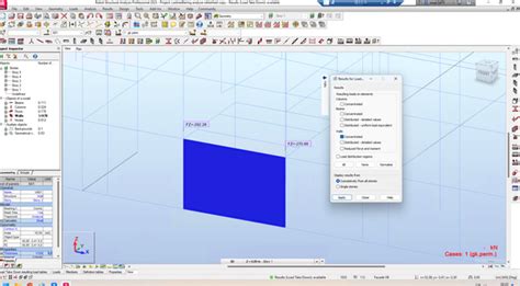 Load Take Down Analysis Detail Values Of Distributed Load Not Correct