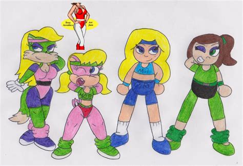 Sexy Aerobics Workout Girls By Somepkmn Lovingdude On Deviantart