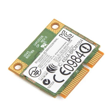 Broadcom Bcm4322 Dw1530 802 11a B G N Mini Pci E Wireless Wifi Wlan