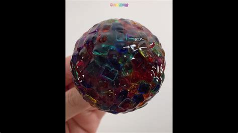 모모찌슬라임 다채로운 색감이 주는 크리스마스 시즌 분위기가 느껴지는 모모찌 장수라인비즈 후르츠젤리밤ㅣ크런치슬라임너스의크런치 Youtube