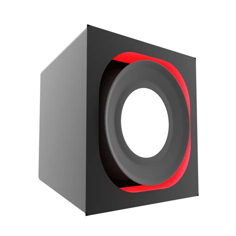 3d Rendering Of Speaker 11660125 Png