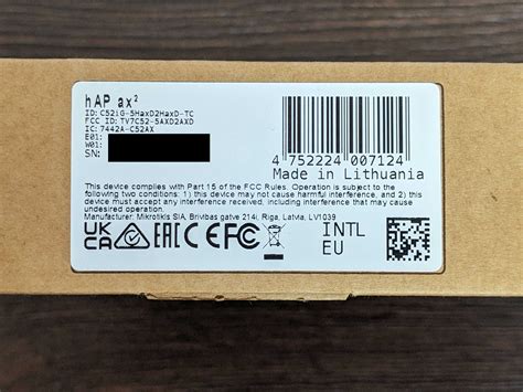 Маршрутизатор Mikrotik hAP ax2 C52iG 5HaxD2HaxD TC 3 100 грн Периферійні пристрої Харків на Olx