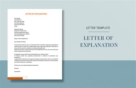 Explanation Letter Templates In PDF FREE Download Template Net