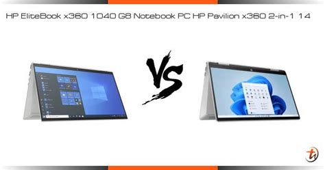 Banding Hp Elitebook X G Notebook Pc Dan Hp Pavilion X In Spesifikasi Dan