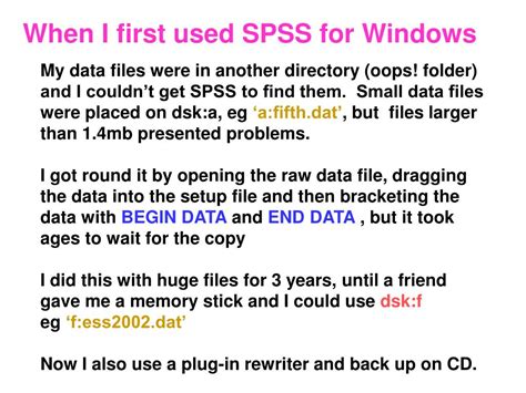 PPT Evolution Of SPSS Layout Syntax And Change PowerPoint Presentation ID 1027999