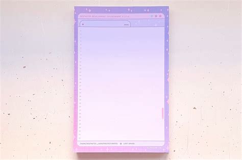 Aesthetic Development Environment Dotted Grid Notepad Alum And Ink