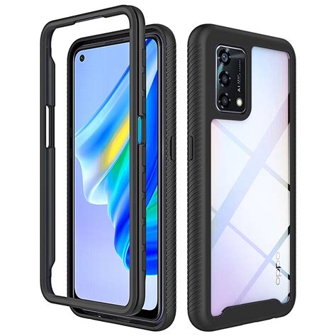 Oppo A74 A95 A54 A55 4g 5g Full Body Clear Bumper Hybrid Armor