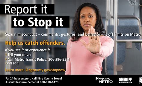 Report It To Stop It Campaign Aims To Reduce Sexual Misconduct Increase Awareness And