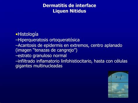Ppt Dermatopatología Patrones Histopatológicos Iii Powerpoint